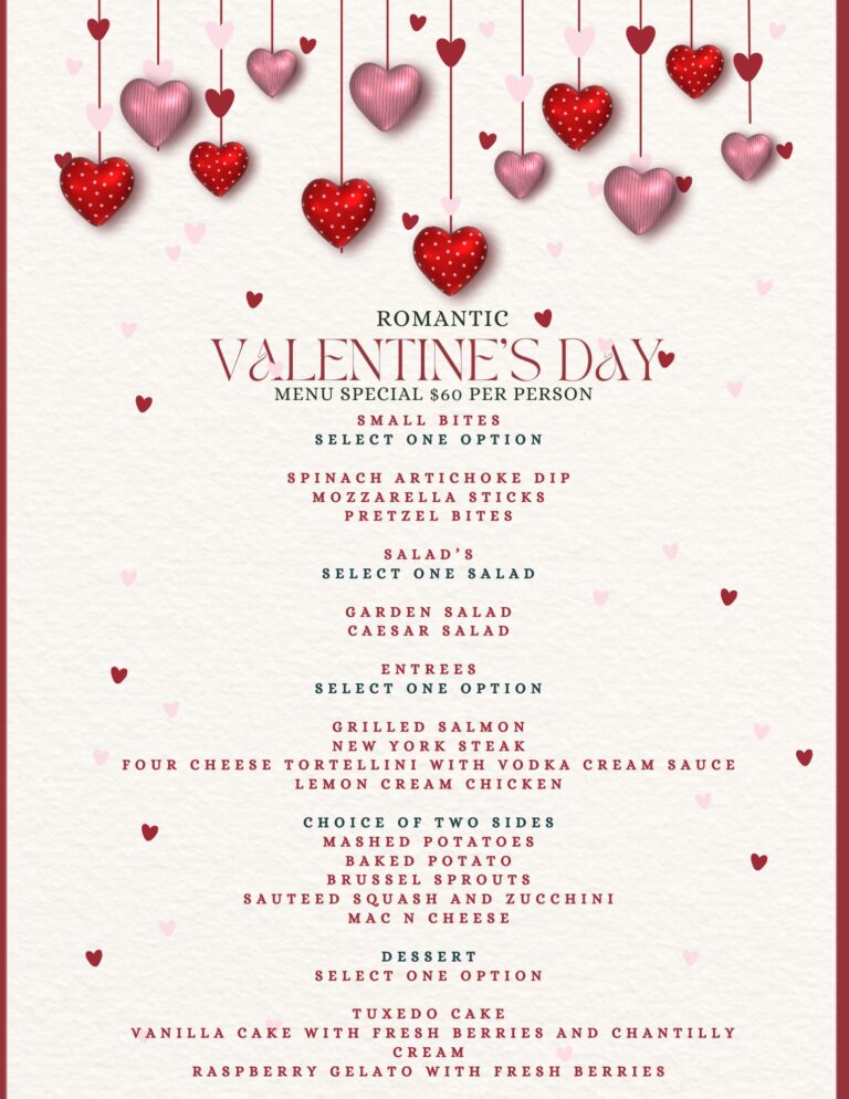 Menu - The FieldHouse Restaurant & Bar